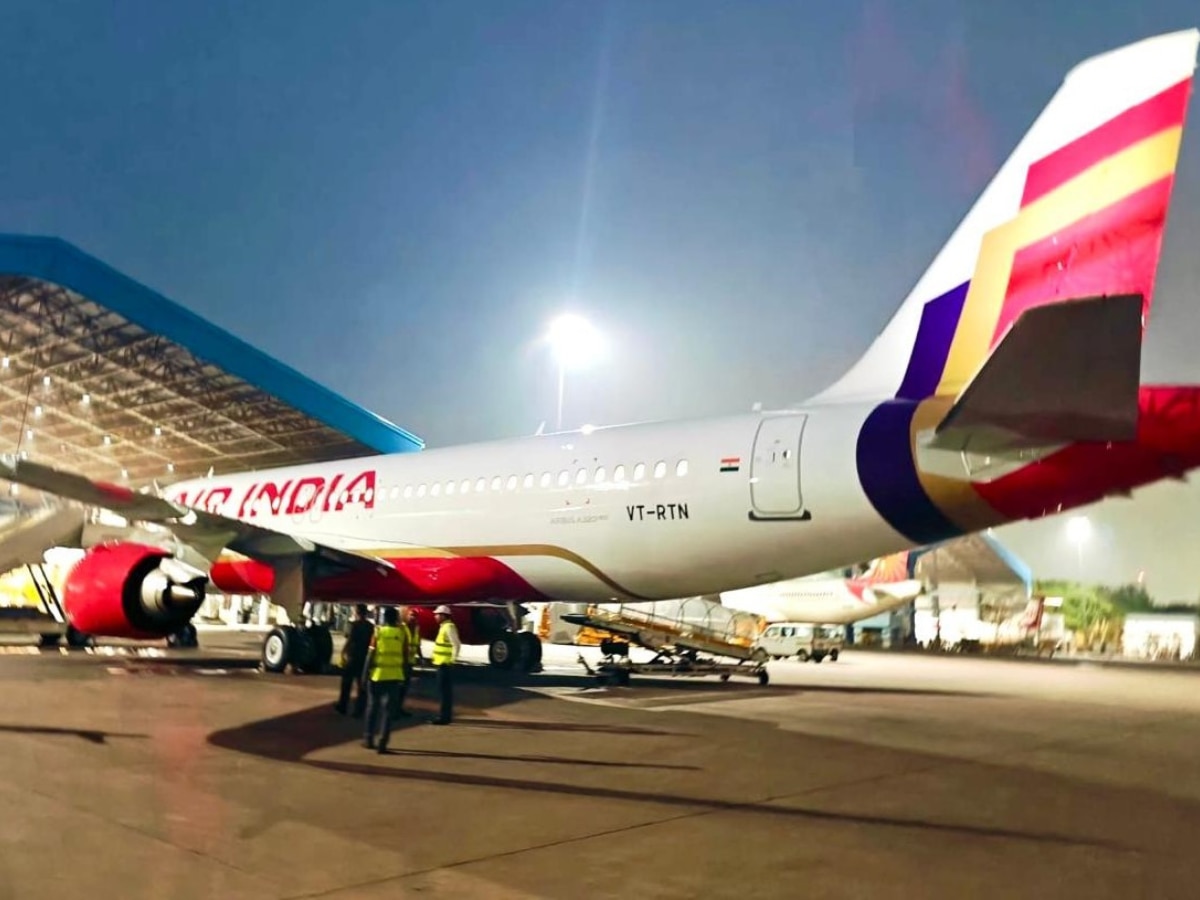 First Airbus A320 Neo Aircraft For Air India Arrives In New Delhi ...