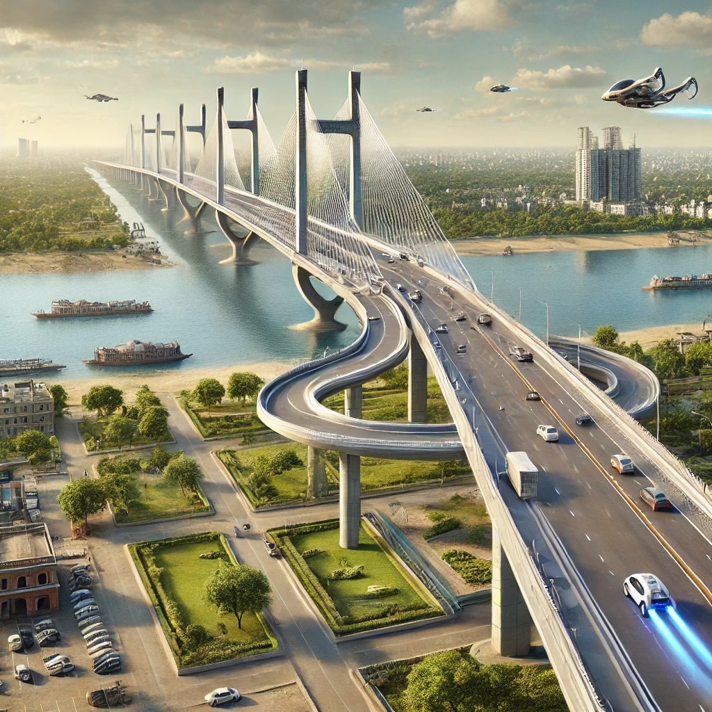 AI Images - How Mahatma Gandhi Setu in Patna Will Look After 100 Years