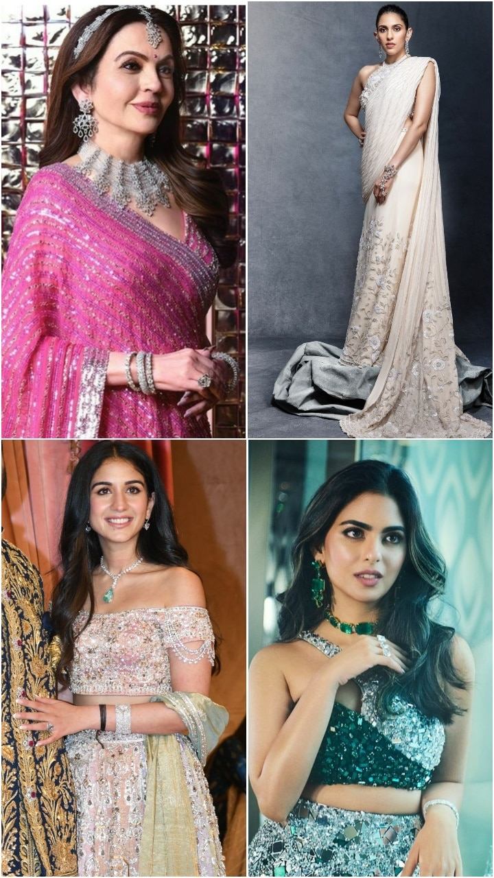 Nita Ambani to Shloka Mehta, What Ambani Women Wore at Sangeet