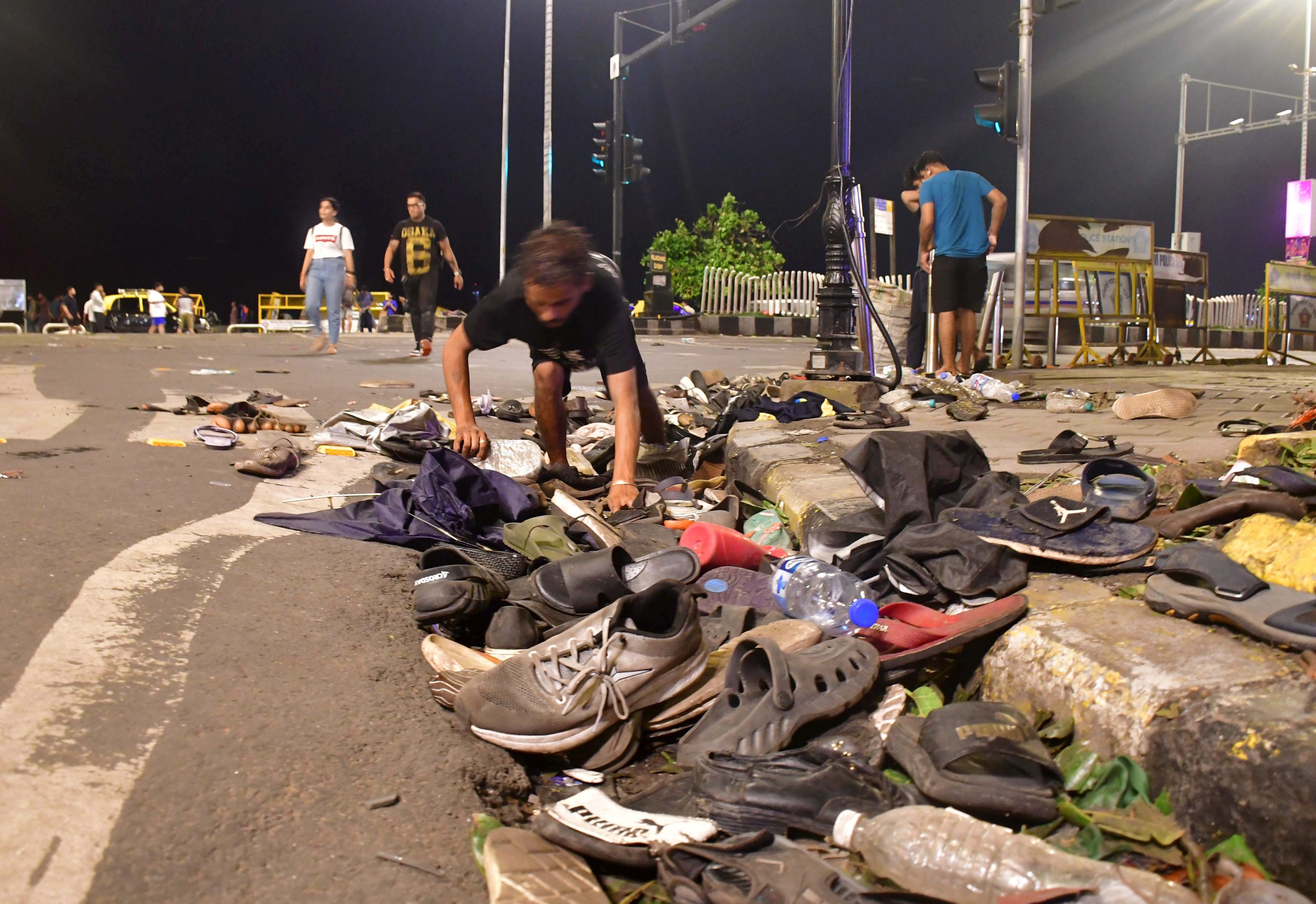 Wrappers, Water Bottles Among Trash Collected In 2 Dumpers After T20 ...