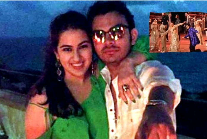 Sara Ali Khan And Rumoured Ex Veer Pahariya Dance Together at Anant ...