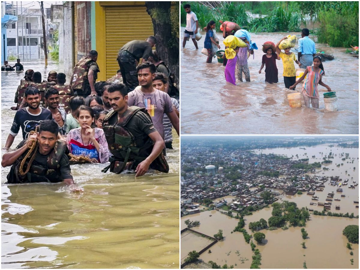 UP Floods: बाढ़ से यूपी के 900 से ज्यादा गांवों में मची तबाही,18 लाख ...