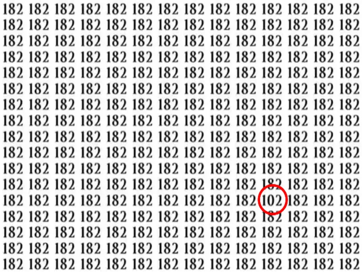 182 की सेना में चुपके से घुस गया है 102, कोई महारथी ही ढूंढ पाएगा उसे