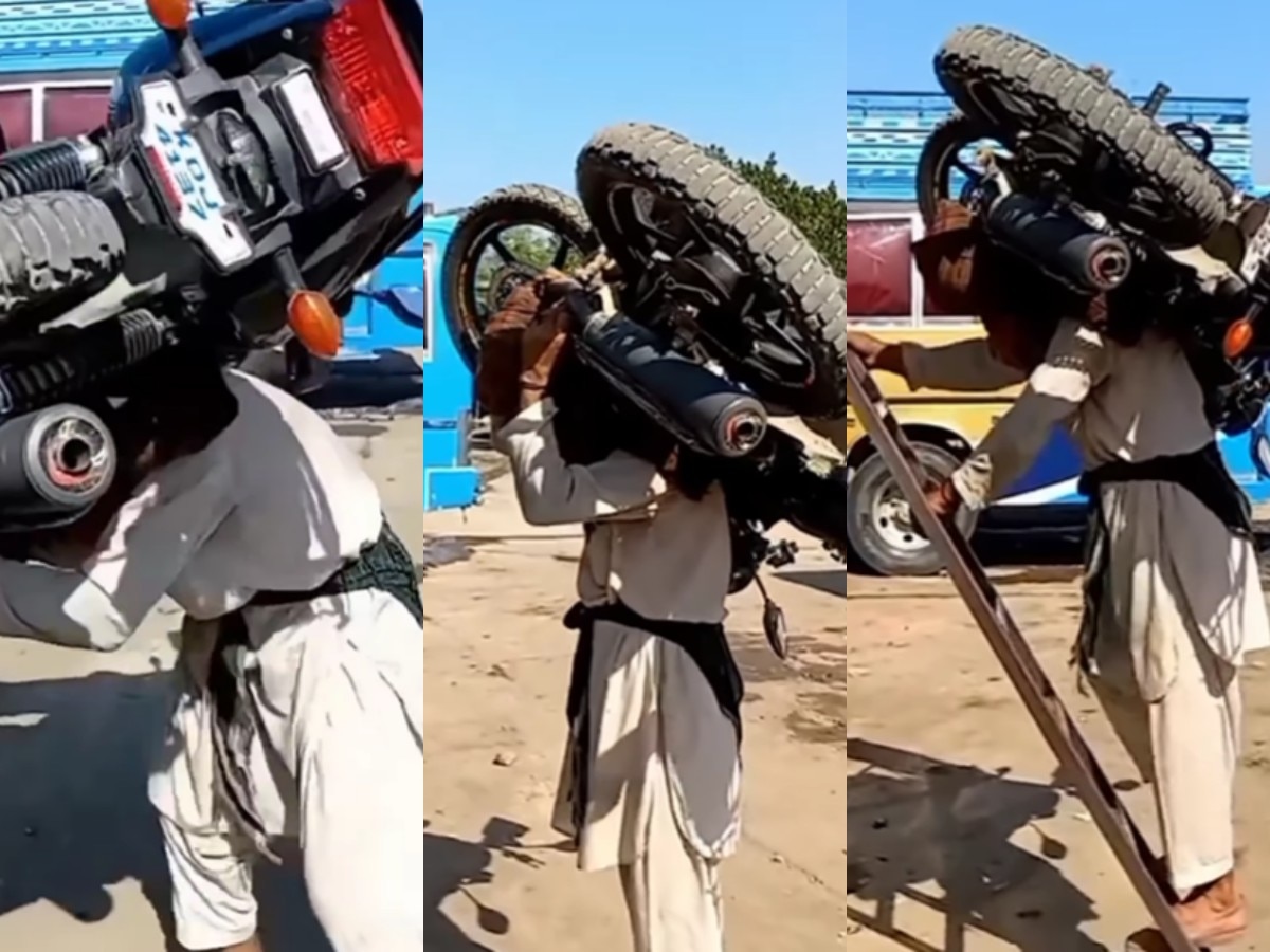 Chachaji Ka Video: चाचाजी की ताकत देख हिला इंटरनेट, तिनके की तरह उठा ली ...