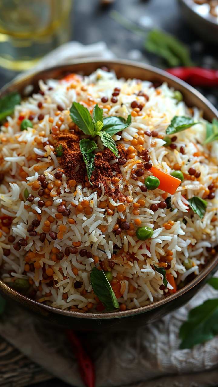 5 Easy Steps To Make Delicious Ghee Podi Rice At Home