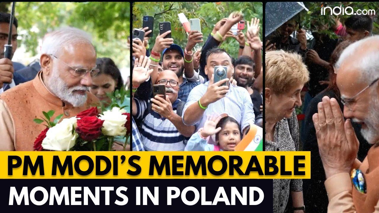 PM Modi In Poland: Prime Minister Narendra Modi’s memorable moments in ...