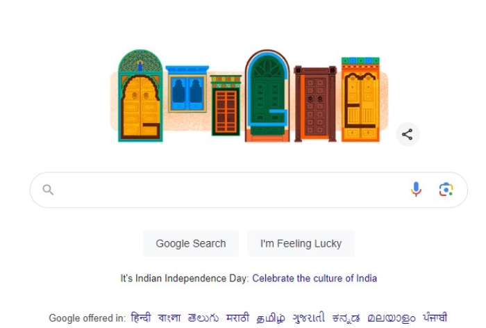 On India's 78th Independence Day, A Special Tribute By Google Doodle