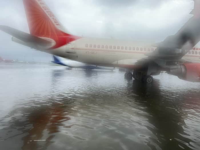 Kolkata Airport Runway Flooded As Heavy Rain Lashes West Bengal; IMD ...
