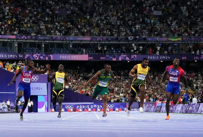 Paris Olympics 2024: Noah Lyles Beats Kishane Thomas In Photo Finish To ...