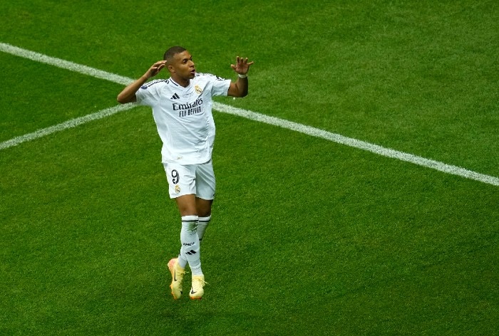 WATCH: Kylian Mbappe Scores On Debut For Real In Win Over Atalanta In UEFA Super Cup