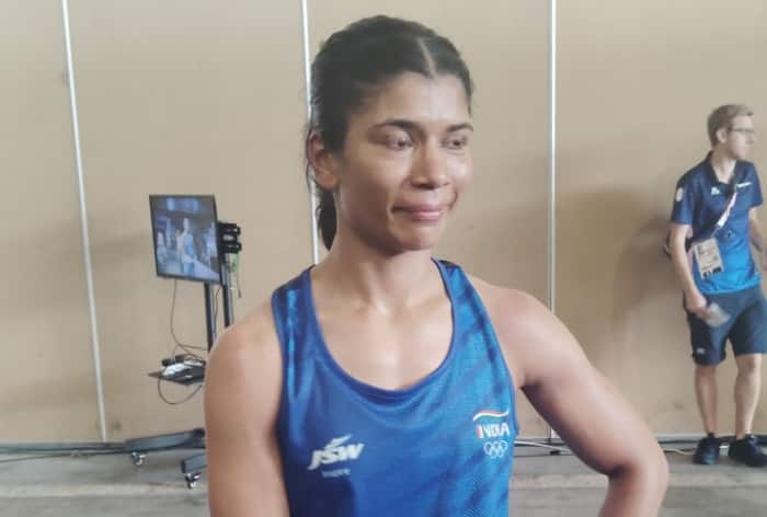 Nikhat Zareen In Tears After Indian Boxer Exits Paris Olympics 2024 ...