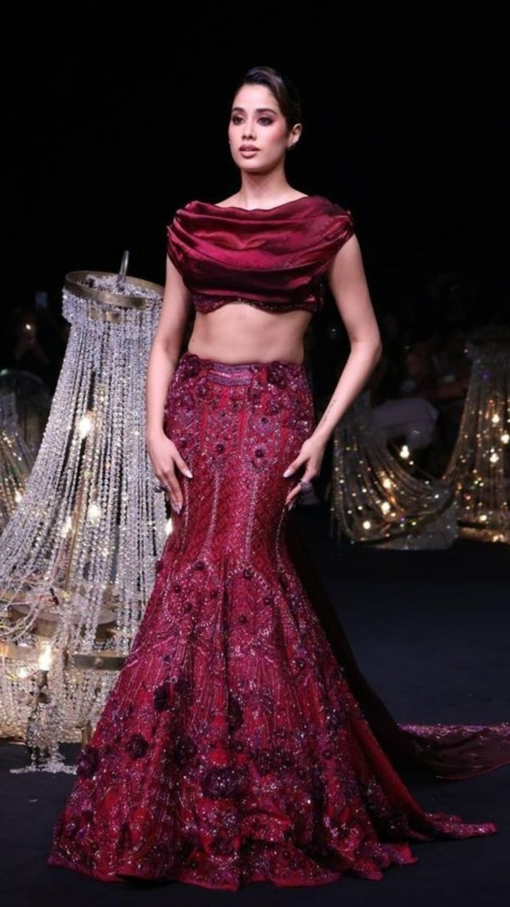 Janhvi Kapoor Approved 7 Fishtail Lehenga Designs For Modern Brides