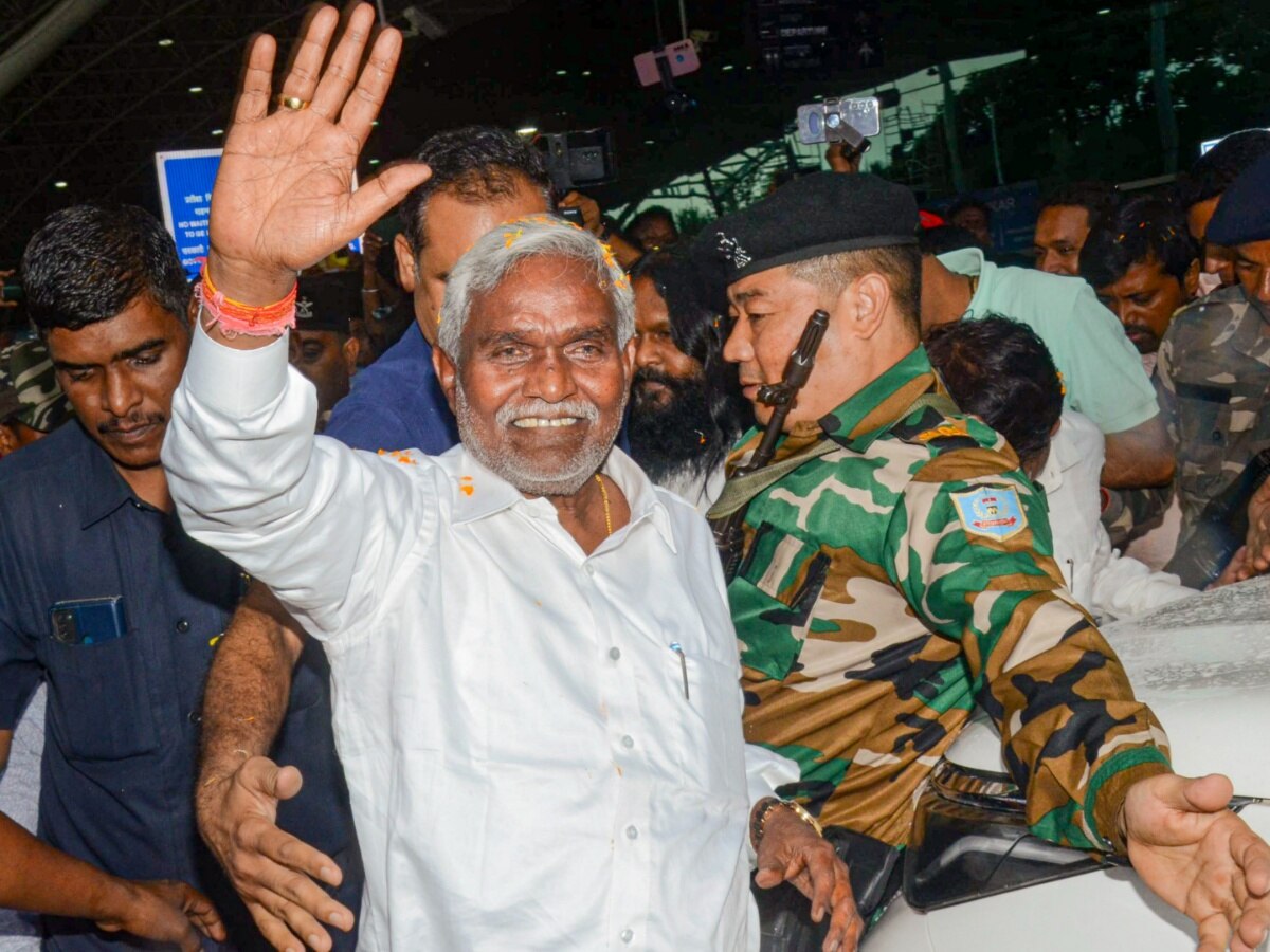 'Forced To Quit...': Champai Soren Resigns From JMM Ahead Of Impending BJP Switch