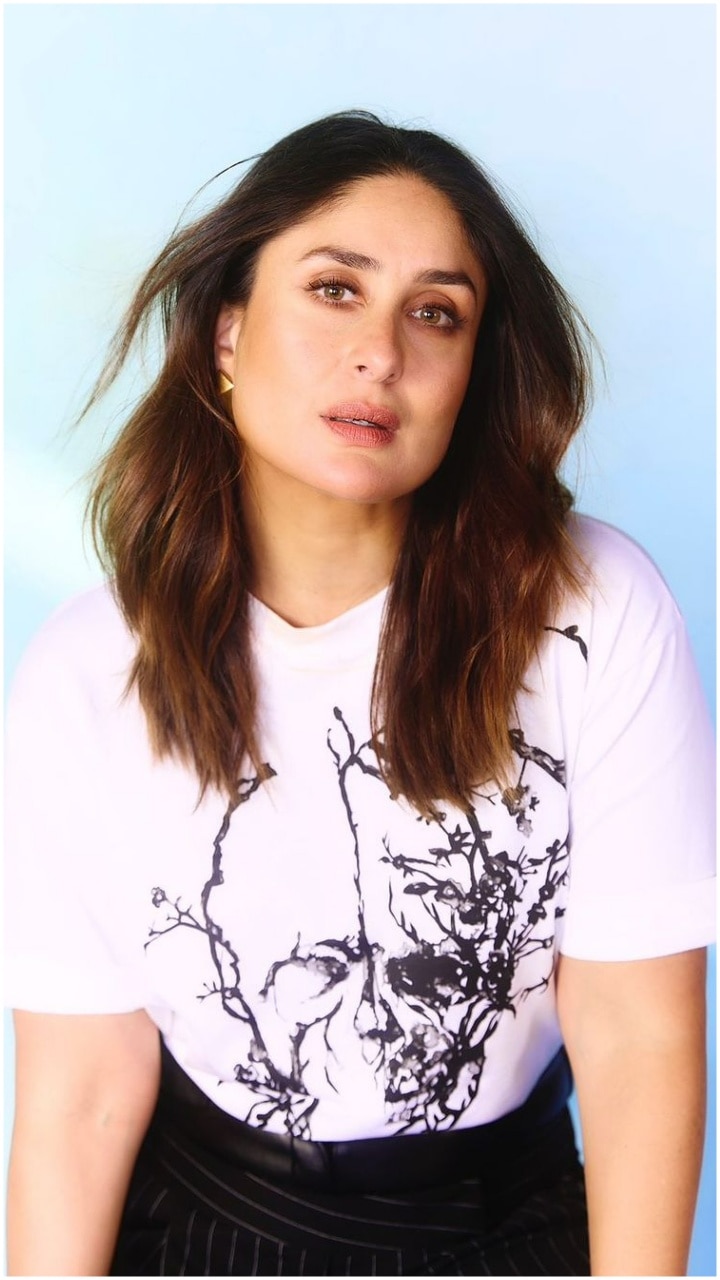 Kareena Kapoor is a Diva in Stylish Abstract Skull Print Top and ...