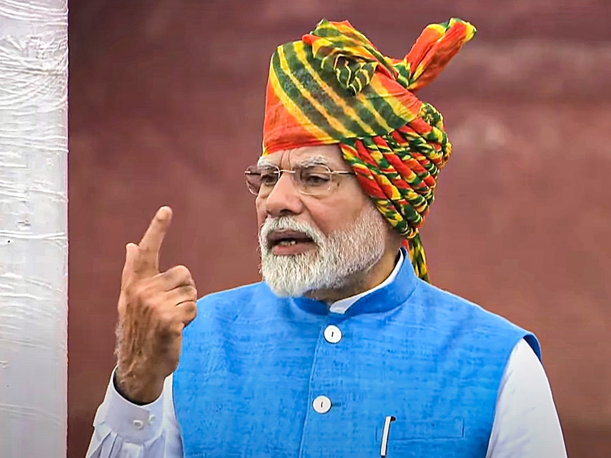 At 96 Minutes, Modi Delivers Longest Ever Independence Day Speech By An ...