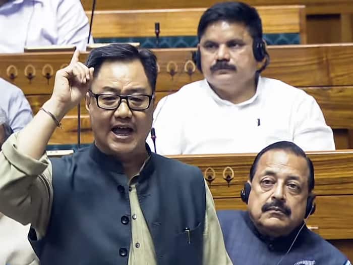 Kiren Rijiju Defends Waqf Bill In Parliament, Says ‘We Are Not Running ...