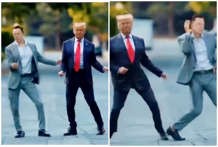 WOW! Elon Musk, Donald Trump Dance To Stayin Alive Is Viral On Internet ...