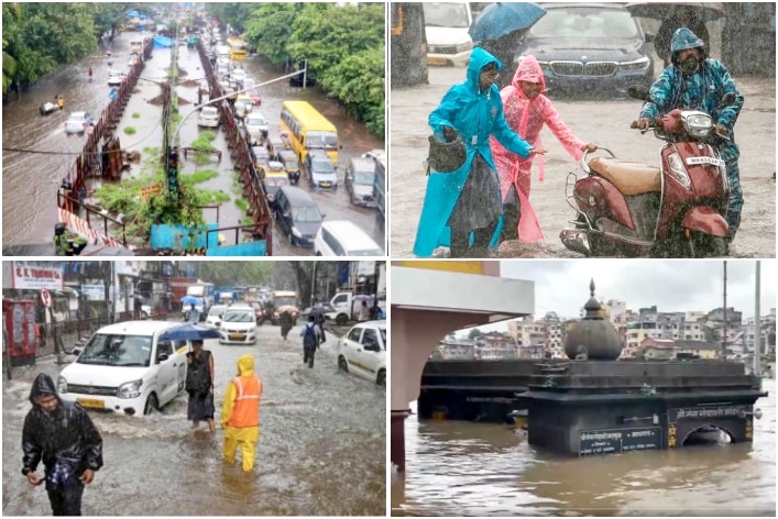 Mumbai Rains LIVE: Dams Overflow, Waterlogged Roads, Temples Inundated ...