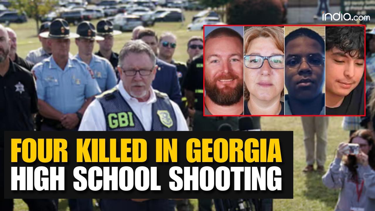 Georgia School Shooting: 14-year-old kills 4 in shooting rampage at ...