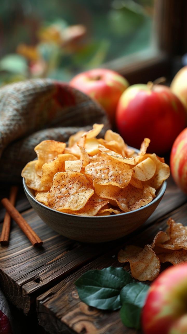 8 Easy Steps To Make Irresistible Cinnamon Apple Chips At Home