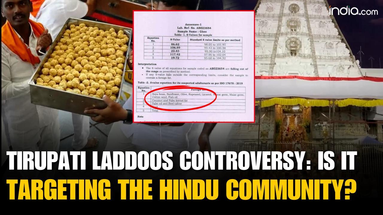 Tirupati Prasadam Row: Did Ghee Brand Change Spark the ‘Animal Fat in Tirupati Laddoo ...