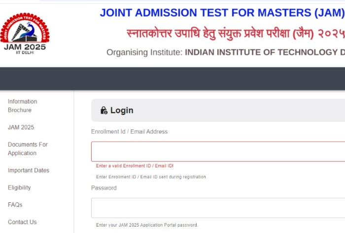 IIT JAM Registration 2025 Underway; Check Exam Schedule, Registration ...
