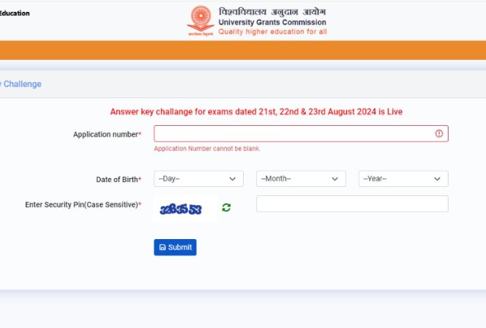 UGC NET Result 2024: NTA NET Provisional Answer Key Challenge Window ...