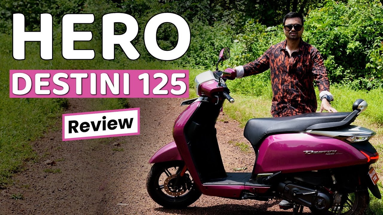 2024 Hero Destini 125 Review, Pros & Cons