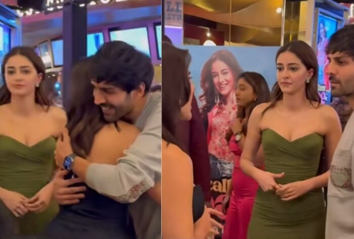 Call Me Bae Premiere: Kartik Aaryan, Sara Ali Khan Exchange Warm Hugs, Is Ananya Panday Jealous ...