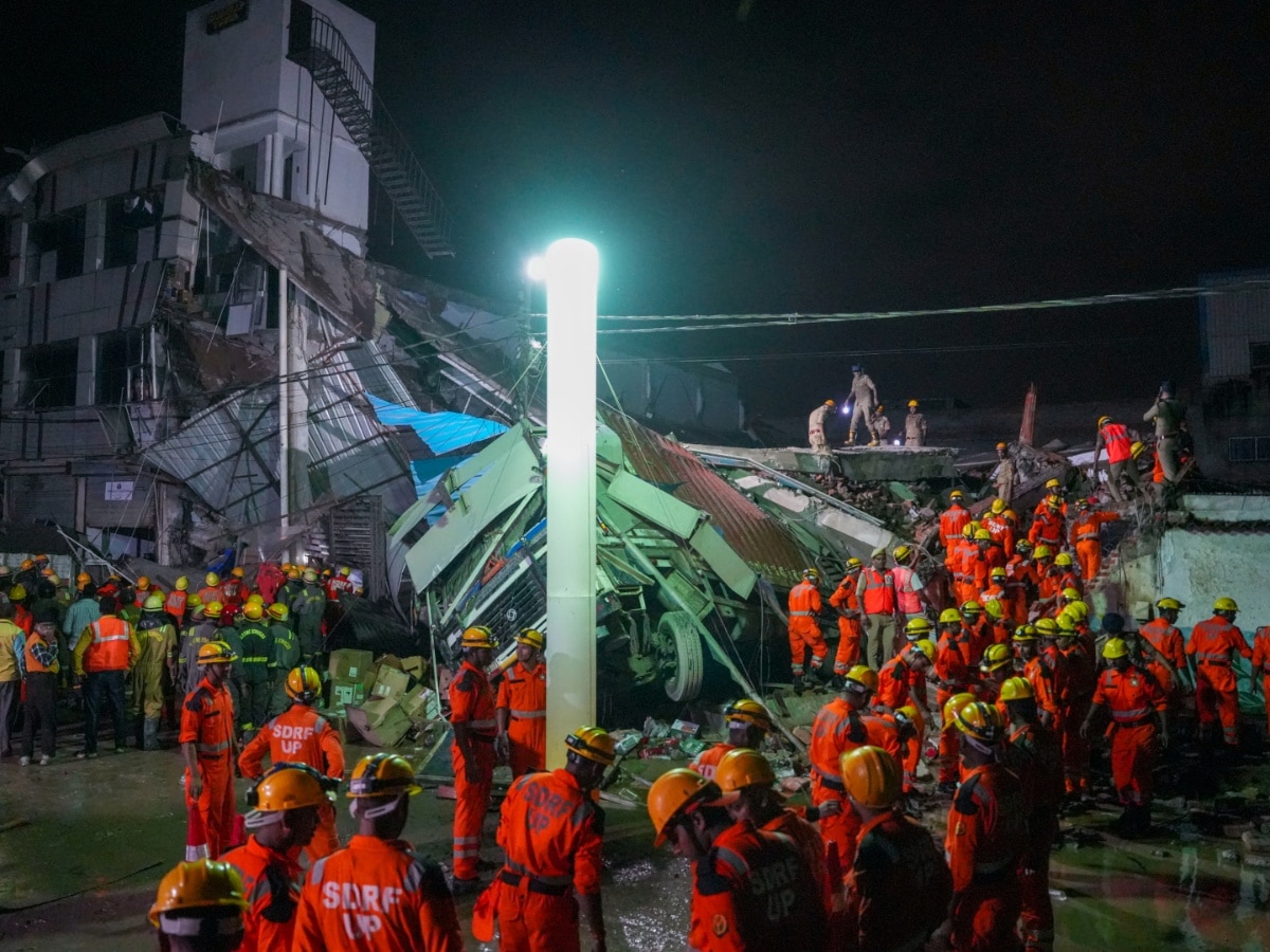 Lucknow Building Collapse: 5 Dead, 28 Injured; Ops Underway As Rescuers ...