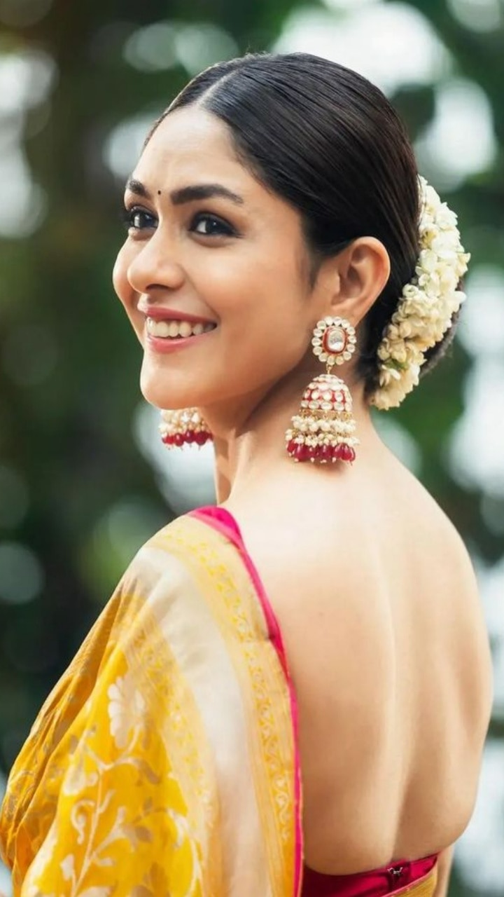 Mrunal Thakur Approved Best Hairstyles With Gajra For Ganesh Chaturthi 2024