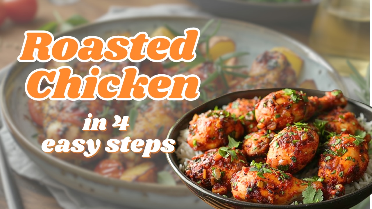 Lip-Smacking Chicken Ghee Roast in 4 Easy Steps! | South Indian Comfort ...