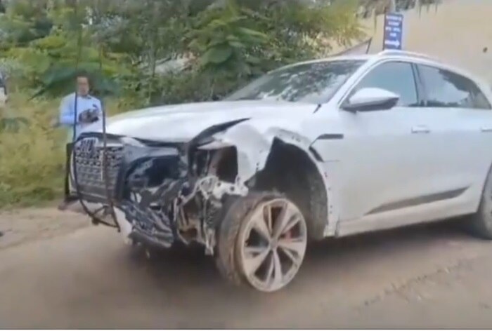 Maharashtra BJP Chief's Son Sanket Bawankule Flees After Audi Crash ...