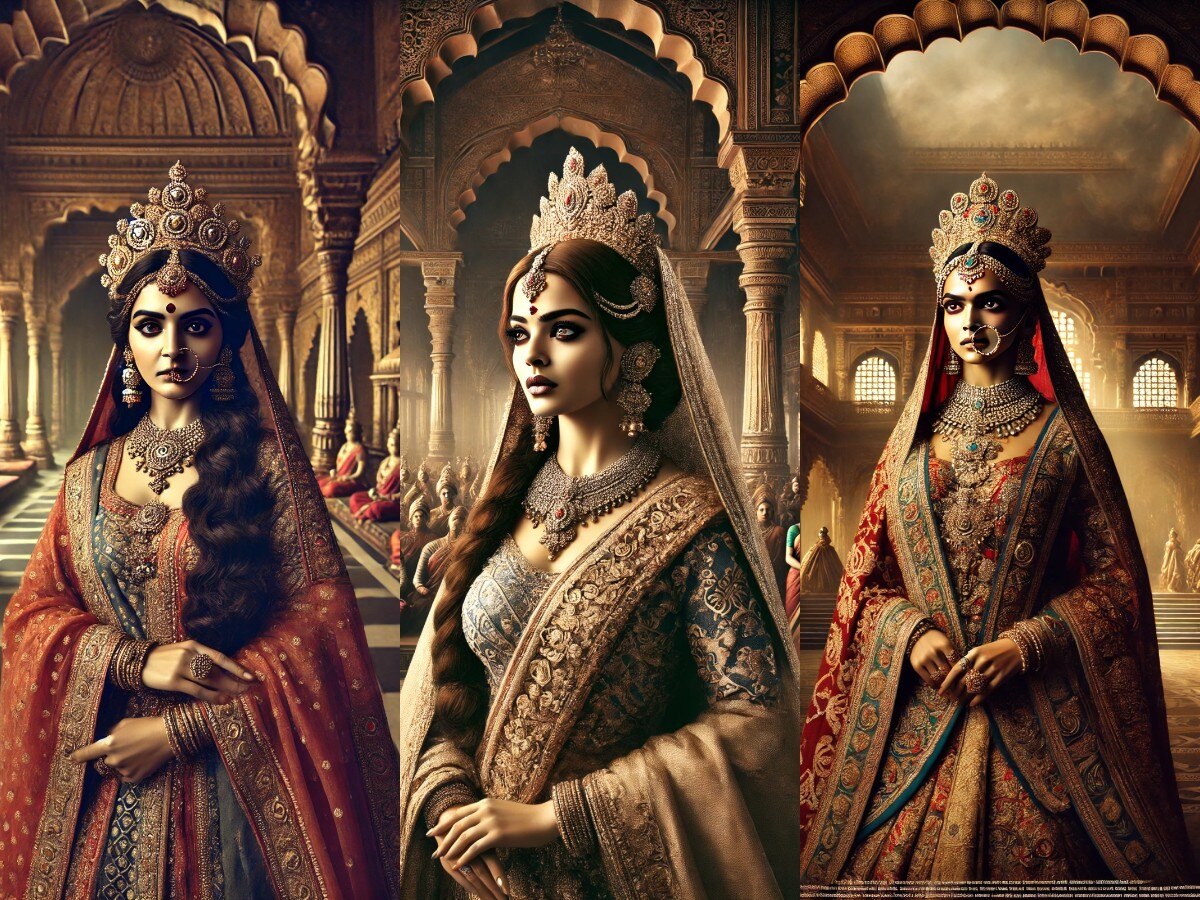 राजकुमारी होती तो कैसी दिखतीं ऐश्वर्या-दीपिका और अनुष्का, कैटरीना को भी ...