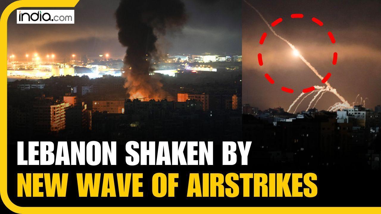 Fresh Airstrikes Hit Southern Lebanon: Massive Explosions Rock Beirut ...