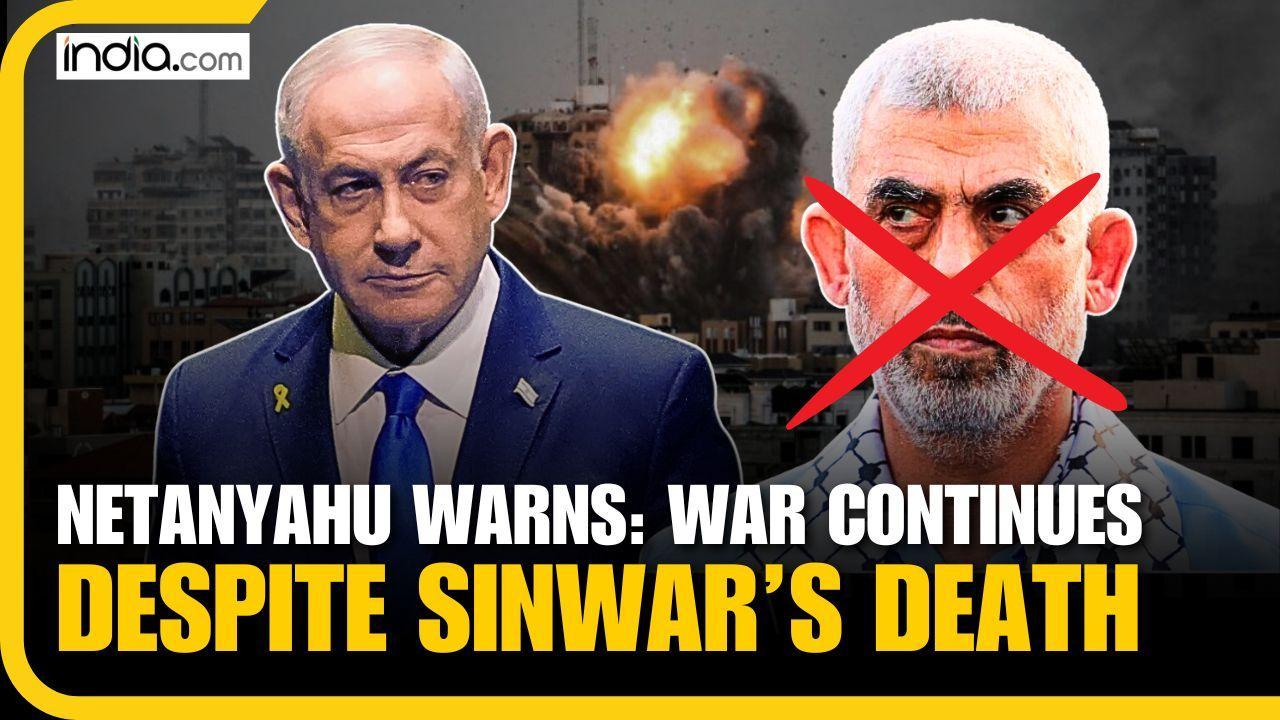 Netanyahu: Sinwar’s Death a Step Toward Peace, but Gaza War Will ...