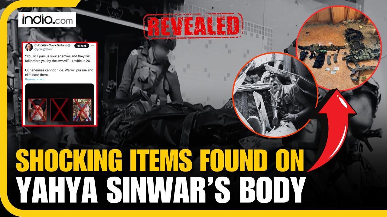 WATCH: Shocking Items Were Discovered on Yahya Sinwar’s Body After His ...