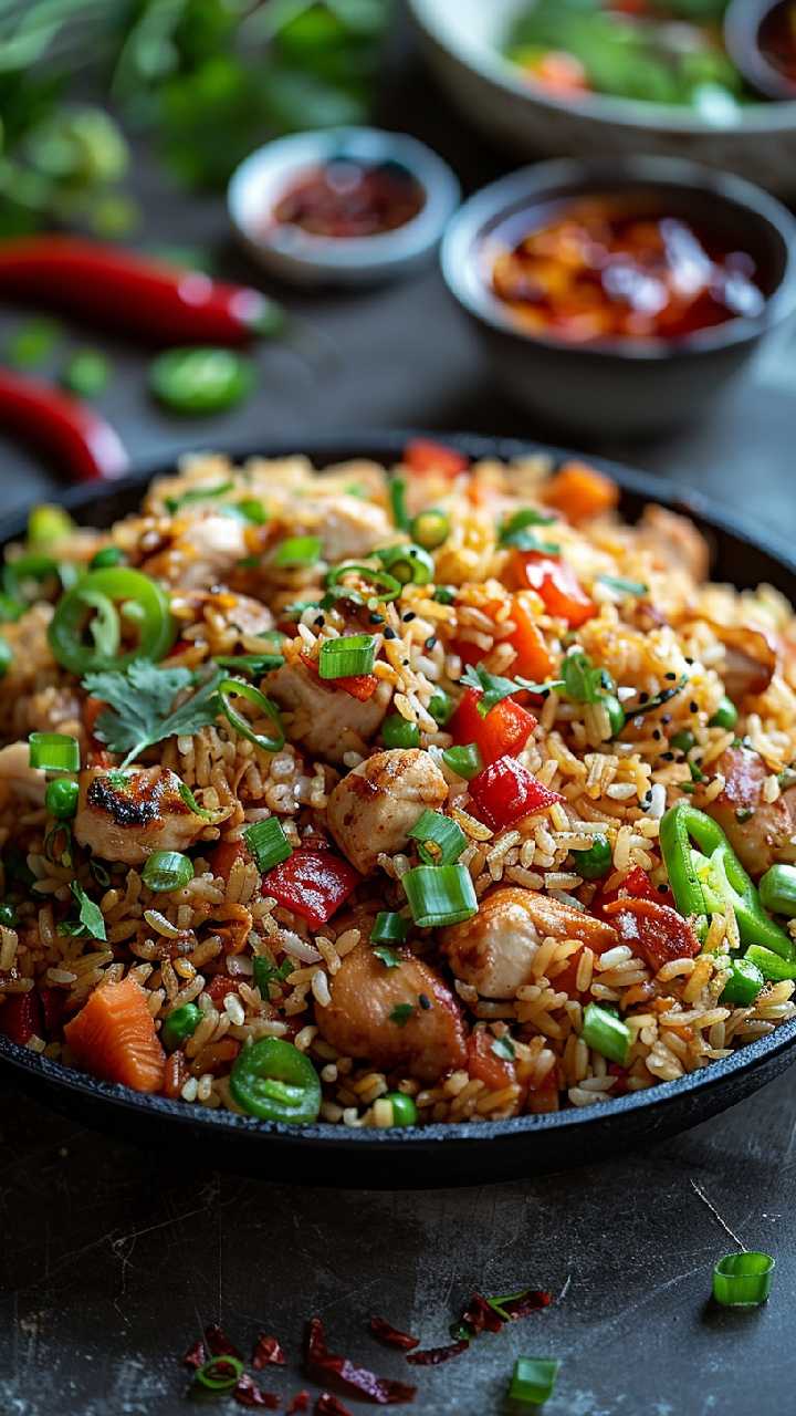 Elevate Your Dinner With This Quick Chilli Chicken Fried Rice Recipe