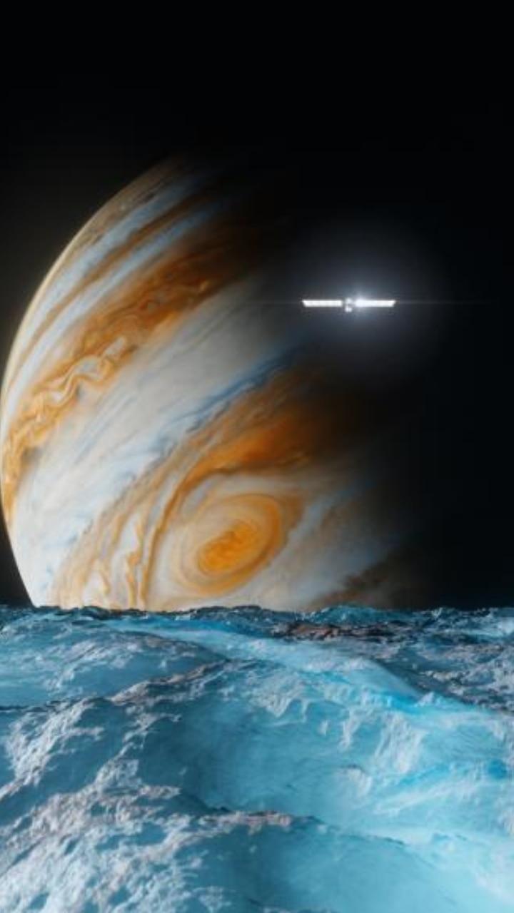 NASA images of Europa Clipper mission, Jupiter's icy moon