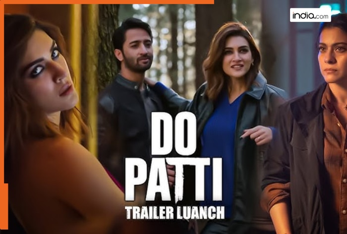 Do Patti Trailer: पहली बार पुलिस के किरदार में नजर आएंगी काजोल, सस्पेंस ...