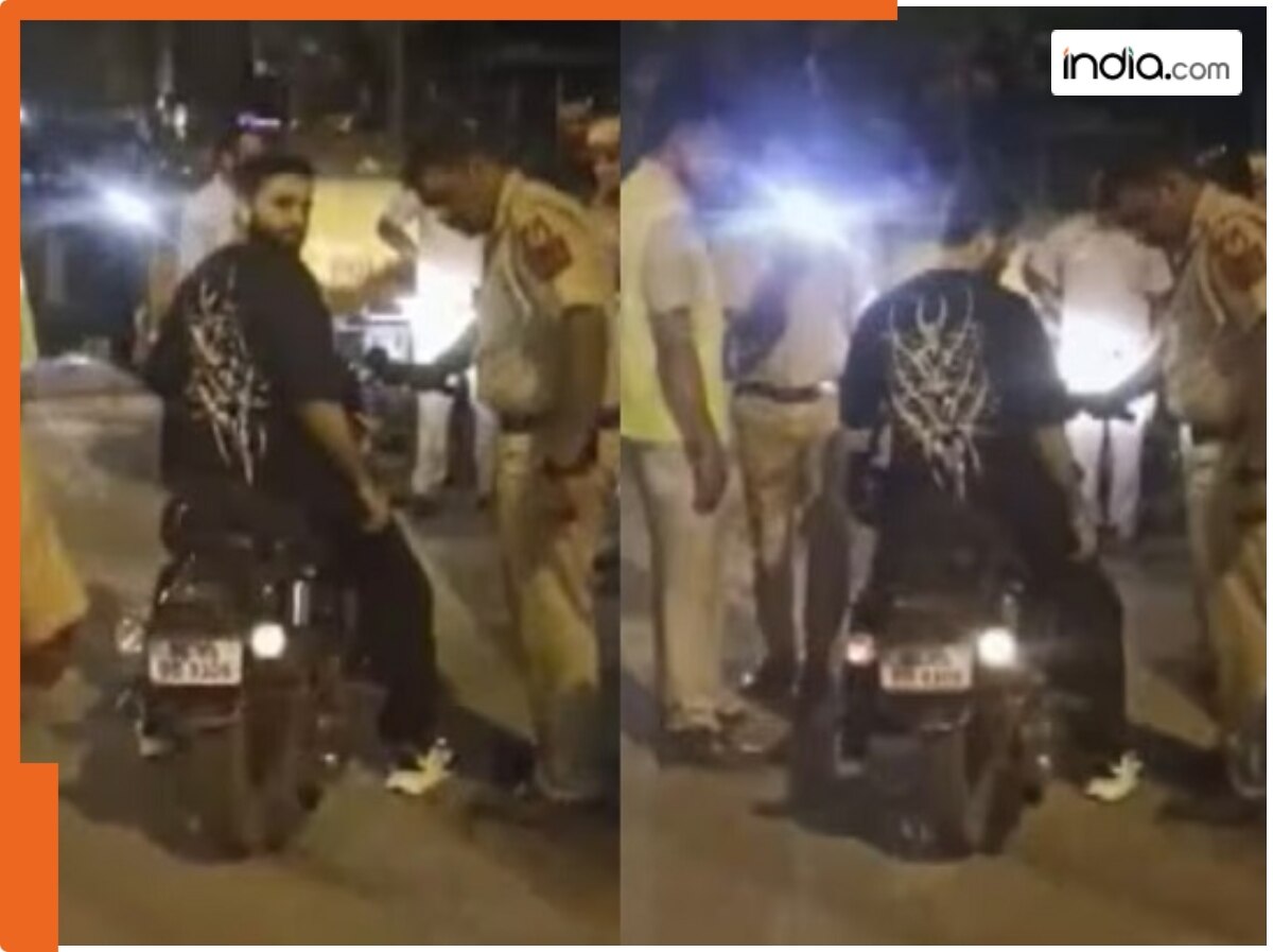 दिल्ली: बुलेट से आ रही थी धायं-धायं की आवाज, SHO ने रोका तो जड़ दिया ...