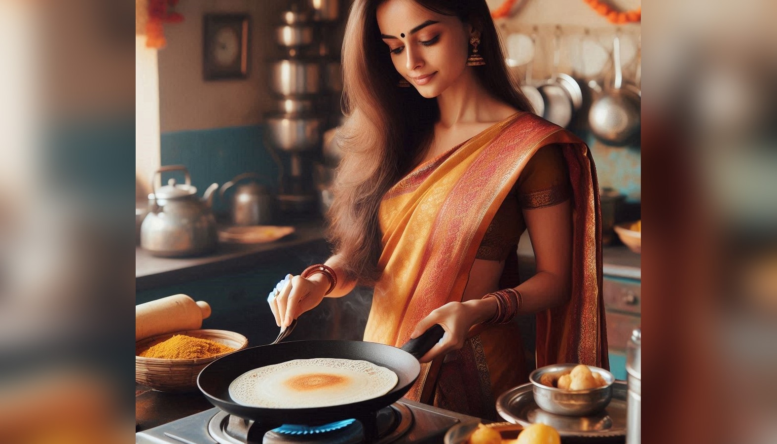 Get the Perfect Dosa Crust With Iron Dosa Pans