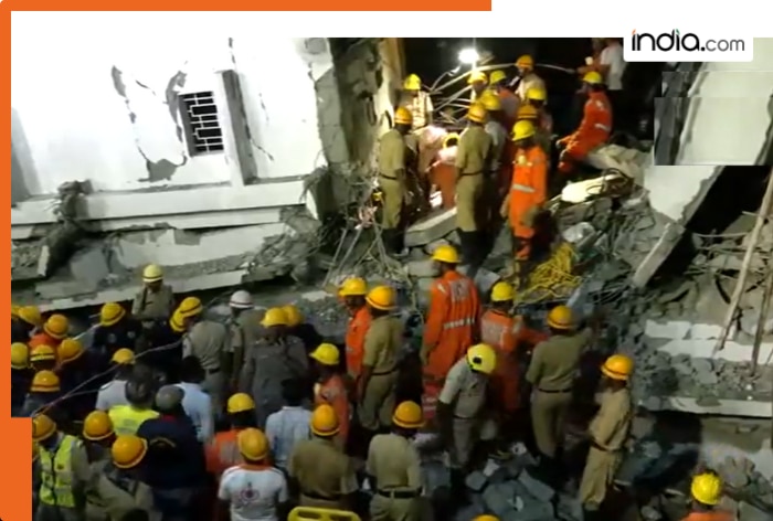 1 Dead, several trapped as under-construction building collapses in ...