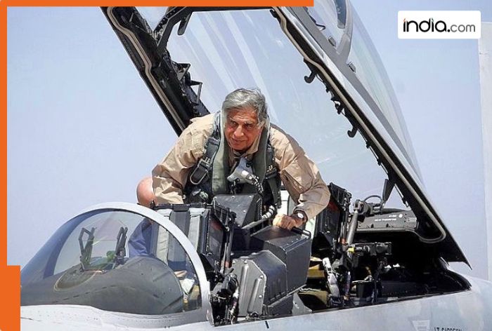 Ratan Tata flew F-16 Falcon fighter jet at the age of 69 in Bengaluru ...