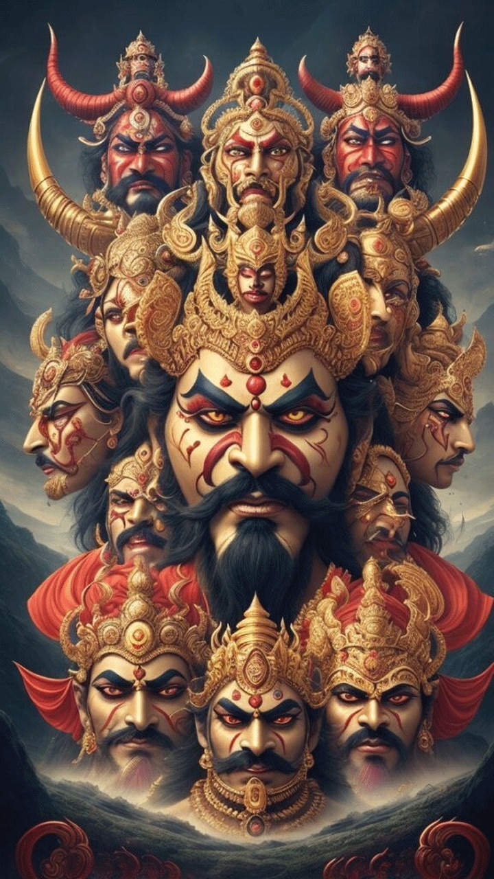 रावण के 10 सिर का क्या मतलब है? क्या वाकई इतने सिर थे भी?