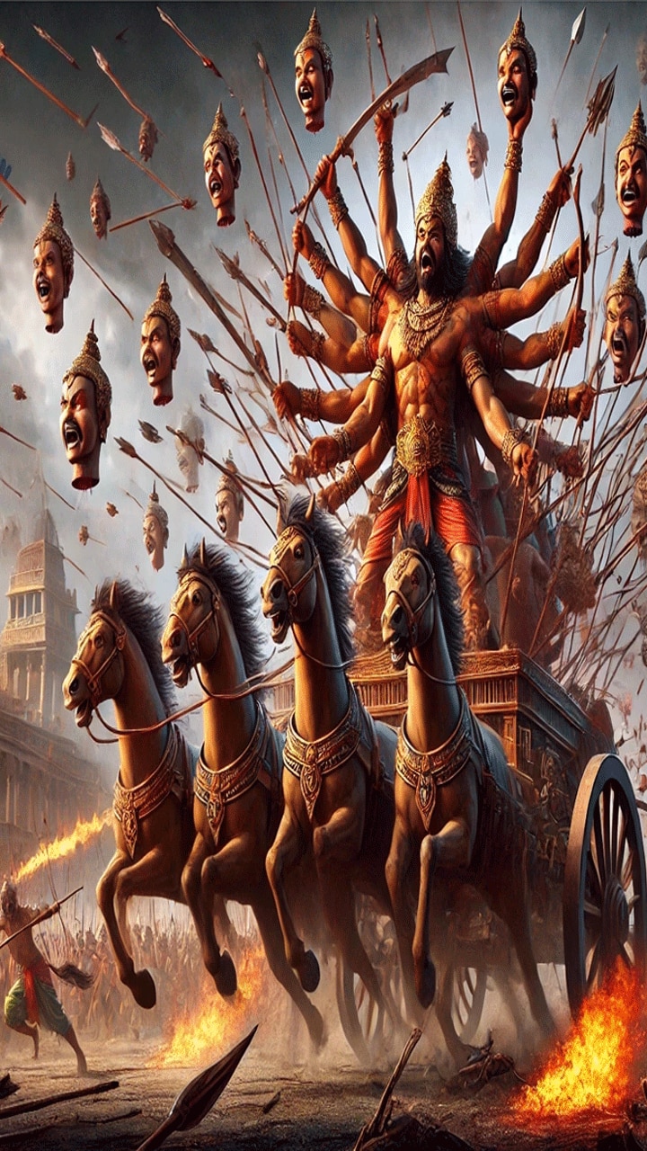 रावण के रथ को घोड़े नहीं गधे खींचते थे, ऐसा क्यों?