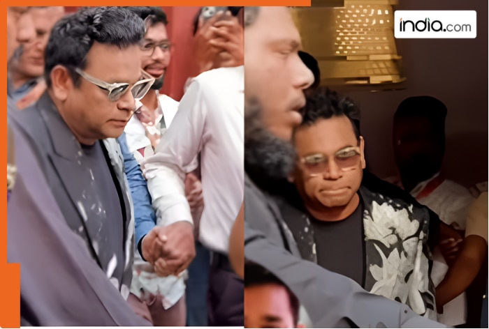 AR Rahman looks sad in first appearance after announcing divorce with ...