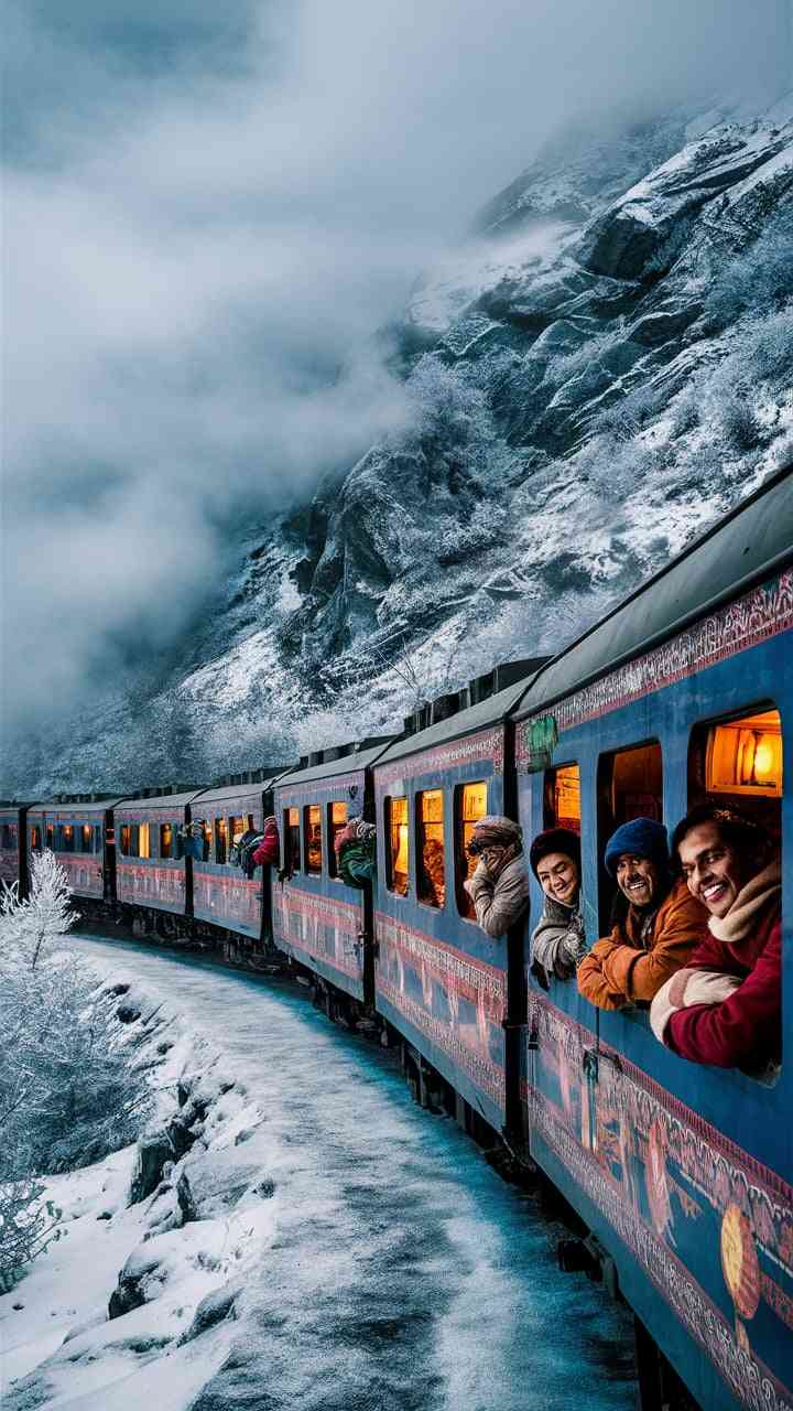7 Most Scenic Winter Train Rides In India To Take This Year