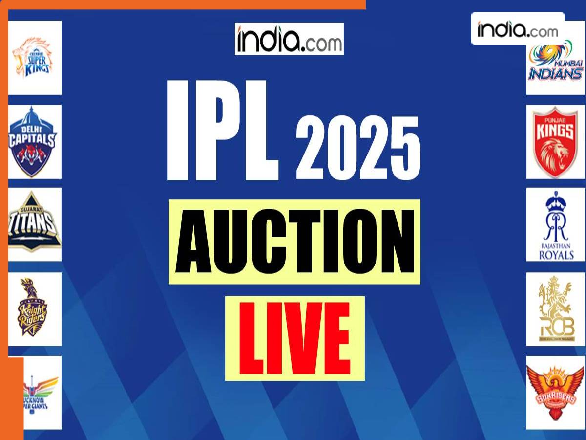 IPL 2025 Auction Day 1: पहले दिन की नीलामी खत्म, 72 खिलाड़ियों पर लुटाए ...