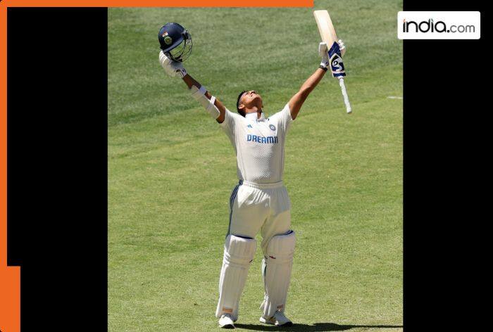 WATCH: Yashasvi Jaiswal hits incredible SIX to reach his century, equals Sachin Tendulkar’s ...